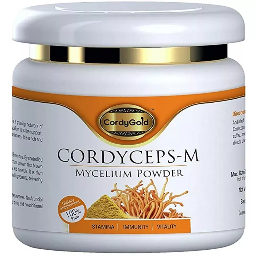 CordyGold Cordyceps Militaris Mushroom Mycelium Powder