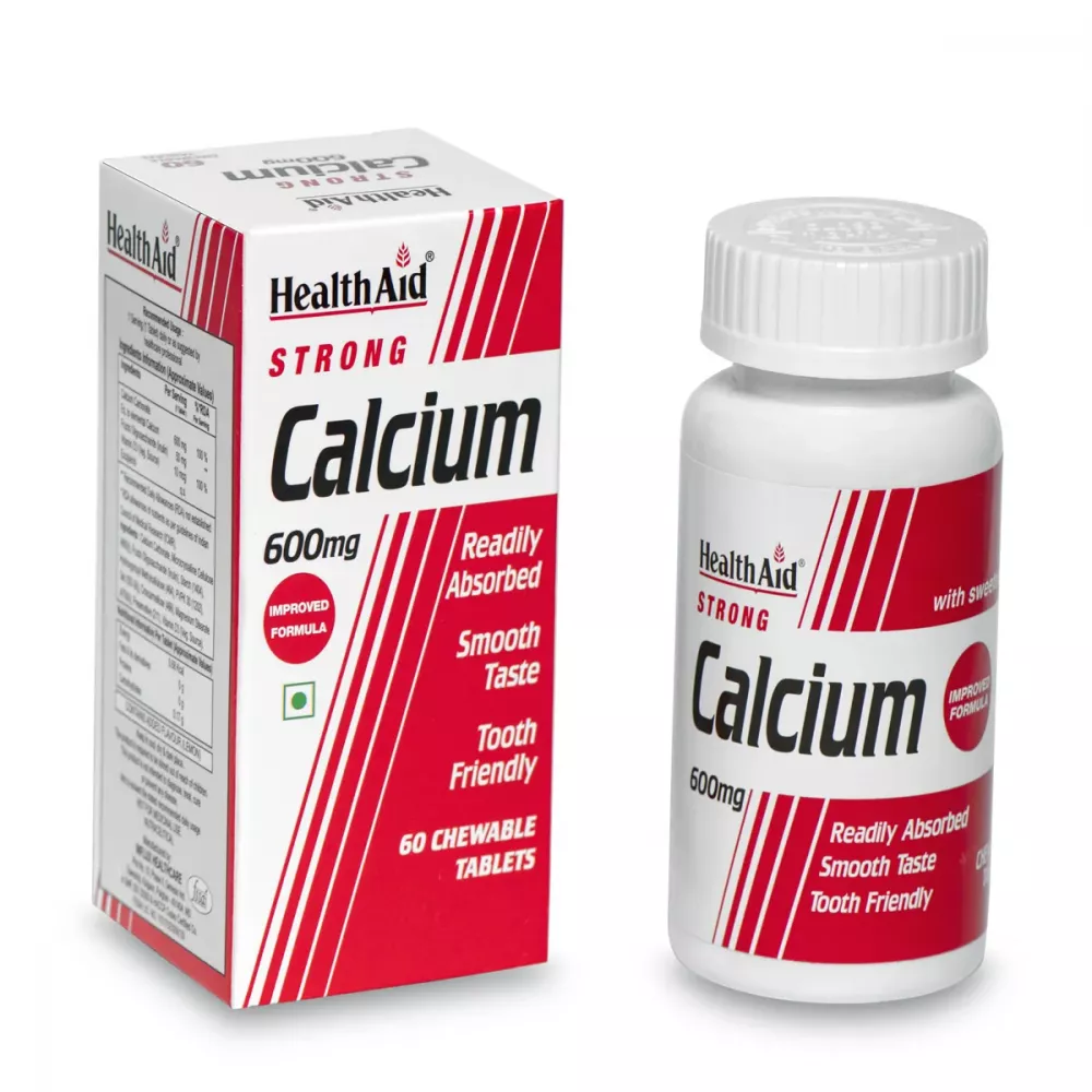HealthAid Strong Calcium 600 Mg Tablets