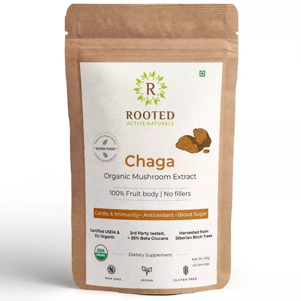 Rooted Active Naturals Chaga Powder